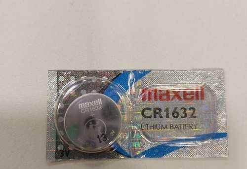 Батарейка Maxell CR1632, BL5, 3В