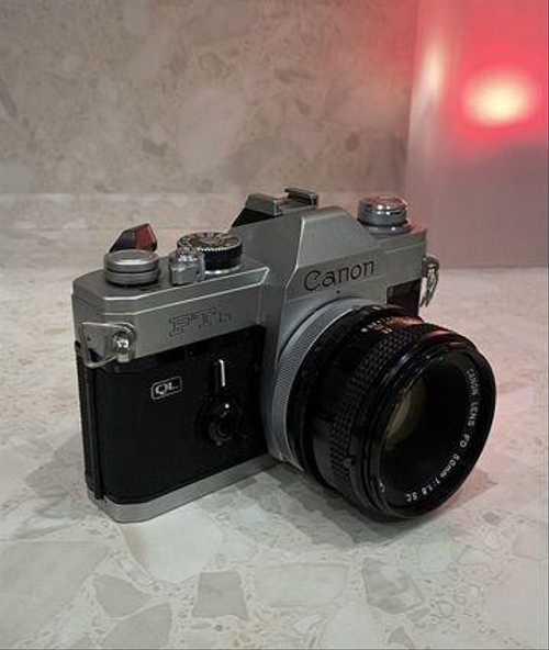Canon FTb + Canon FD 50mm f1.8