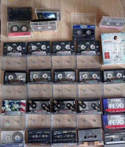 Виниловые пластинки кассеты