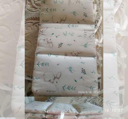 Бортики в детскую кроватку