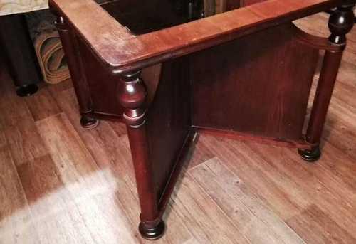 Старинный столик массив резба