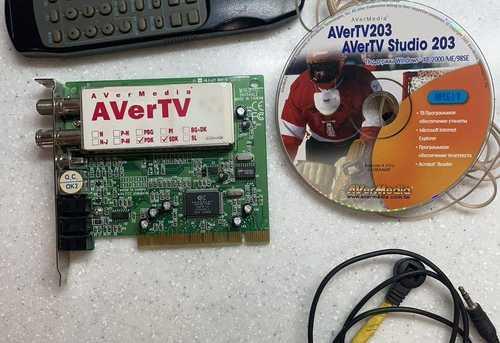 Тв тюнер averMedia 203