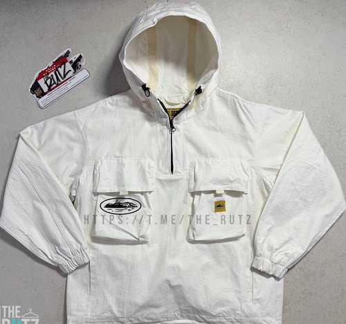 Анорак Corteiz storm jacket - White