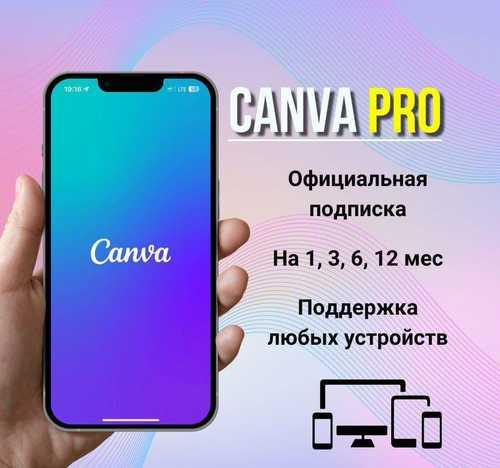 Canva PRO, premium подписка