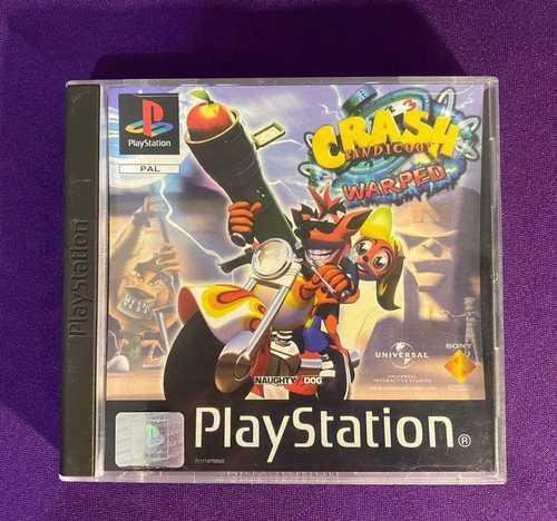 Crash Bandicoot 3: Warped для Sony PlayStation 1