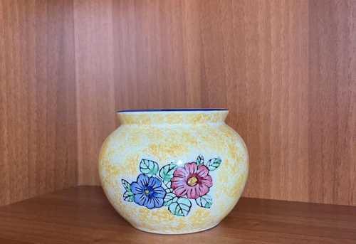Ваза/вазочка горшок керамика Англия