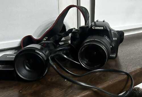 Фотоаппарат Canon 450d