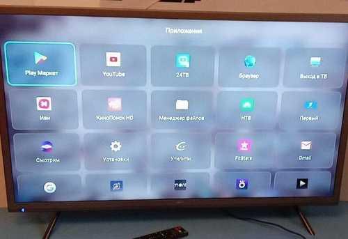 SmartTV dexp F40E8000Q (101 cm) октябрь 2019 г