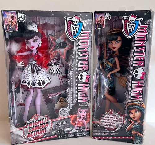 Куклы Monster High fright, camera, action