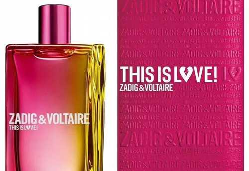 Zadig&voltaire This is love Pour elle, оригинал