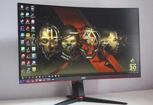 Игровой монитор AOC C27G2ZE 240 hz 27 дюймов FHD