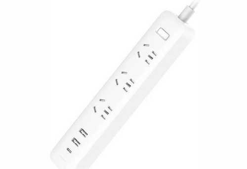 Удлинитель Xiaomi Mi Power Strip 20W 2A1C (CN)