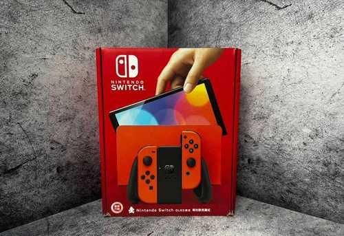 Игровая приставка Nintendo Switch oled Mario Red E