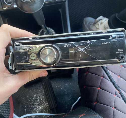 Магнитола jvc