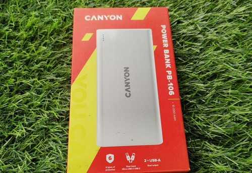 Внешний аккумулятор canyon PB-106(10000 mAh)