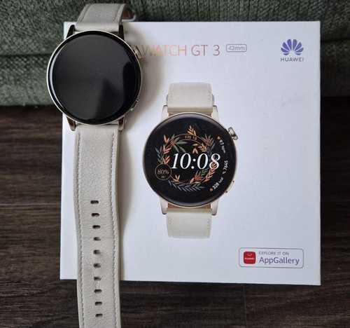 Смарт часы huawei watch gt 3 42mm