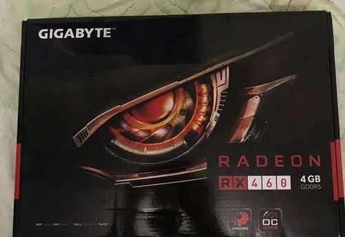 Видеокарта amd radeon rx460 4gb