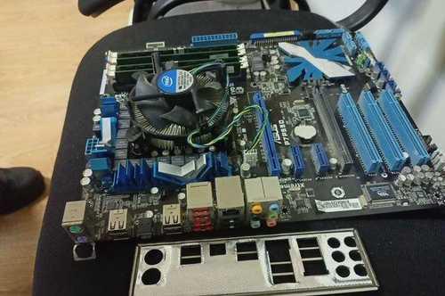 Комплект Intel Core i5 760+Asus p7p55d+8gb ddr3