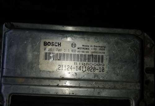 Эбу мозги на ваз 2112 Bosch 21124- 10