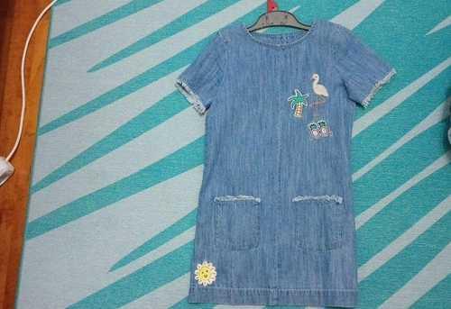 Платье джинсовое mothercare 6-7 лет