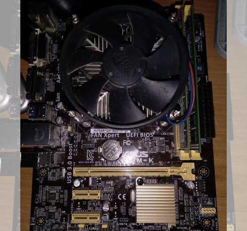 Материнская asus H81M-K