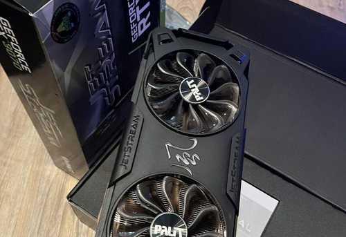 RTX 3070 palit jetstream(гарантия днс)