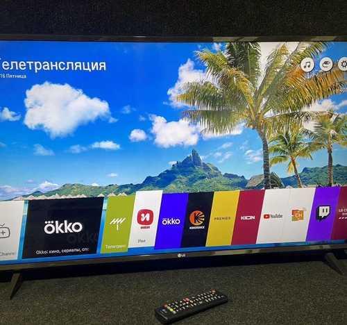 Телевизор LG 43(108см) 4К UHD SMART Wi Fi