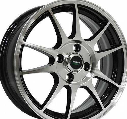 R15 4x100 6J ET46 D54,1 Megami MGM-5 BKF