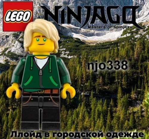 Lego ninjago Ллойд минифигурка