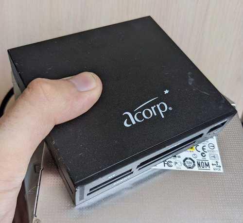 Картридер acorp и DVD привода Lg