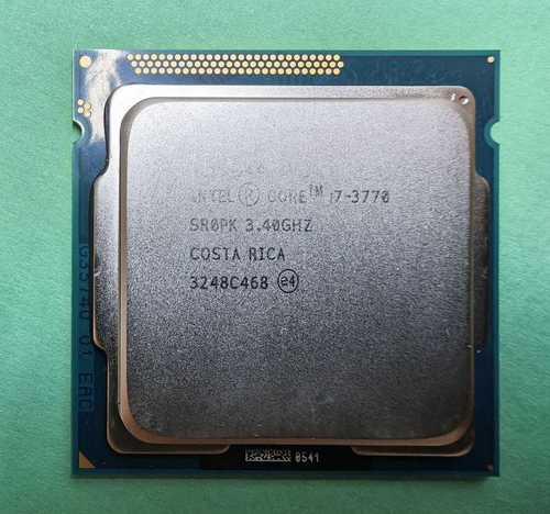 Процессор Intel Core I7-3370, Ivy Bridge