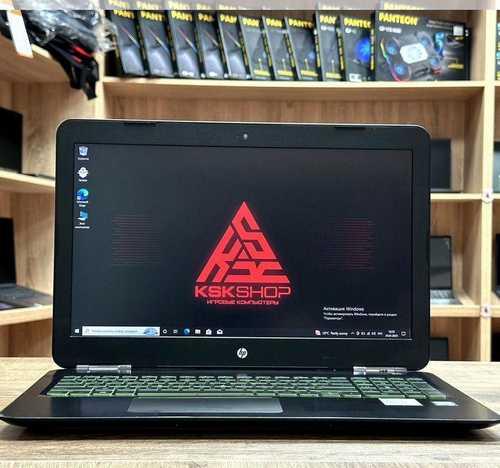 Игровой ноутбук HP core i5 GTX1650 4GB