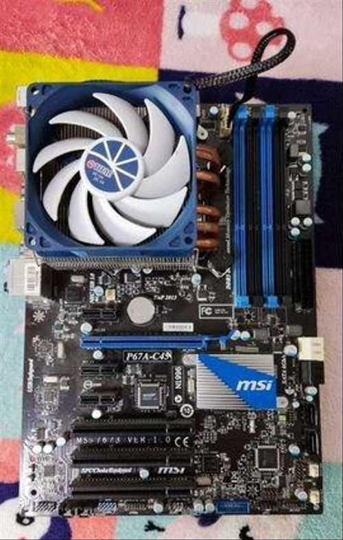 Материнская плата MSI P67A-C45 S1155