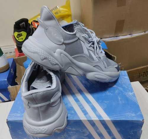 Кроссовки 41-45 adidas ozweego серые