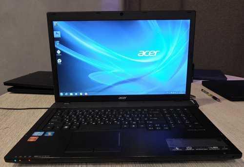 Acer 7750 17" i3-2370m 4-ядра/4Gb/500Gb/2Gb Чек