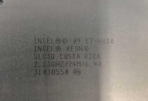Процессоры Intel xeon E7 4830