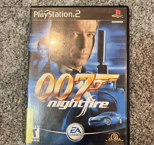 Игра для ps2 007 Naghtfire лицензия