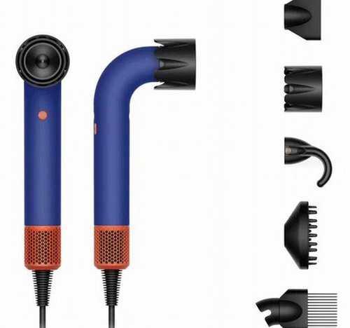 Фен Dyson HD18 Supersonic R Pro Vinca Blue/Topaz Orange