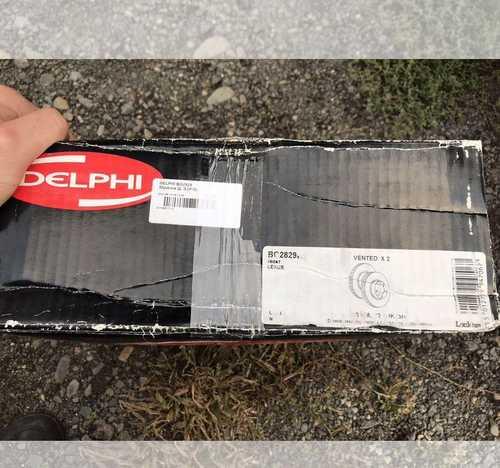 Диски тормозные передние Delphi BG2829 2шт