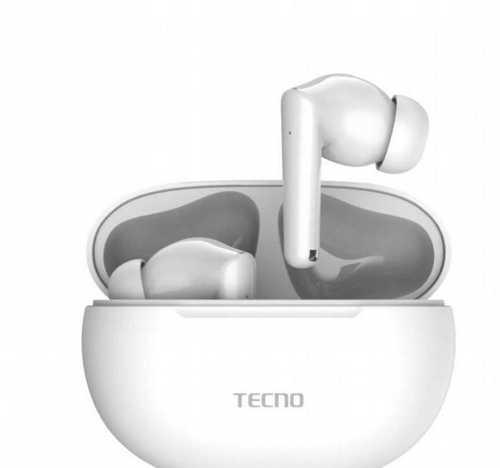 Tecno Наушники с микрофоном buds 3, белый