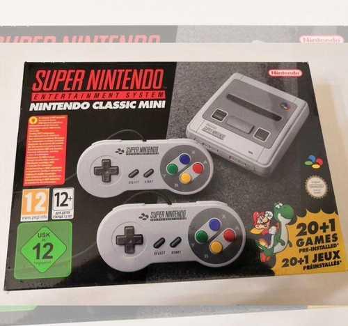 Новая. Super Nintendo Classic Mini