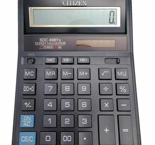 Калькулятор citizen sdc 888