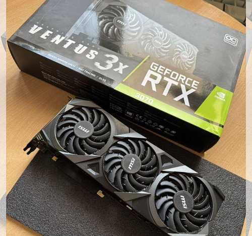 Видеокарта msi rtx 3070 ventus 3x идеал