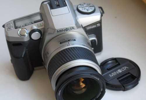 Minolta Dynax 5 с объективом Minolta AF 35-80