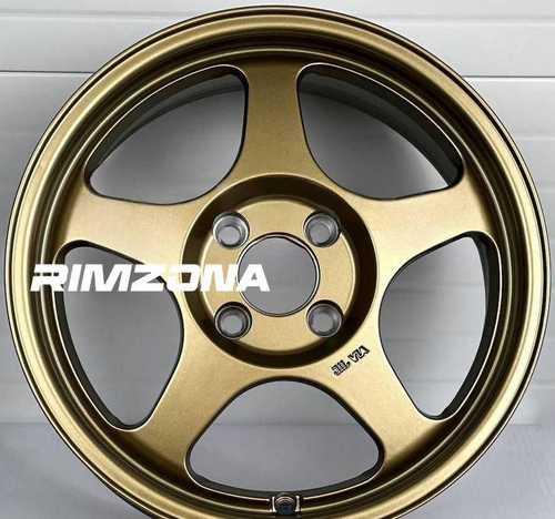 Литые диски enkei R15 4x100 srt. Примерка
