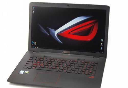 Игровой ноутбук asus ROG GL752VW