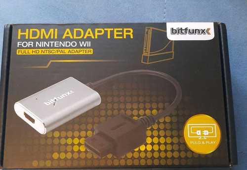 Hdmi adapter for nintendo wii bitfunx