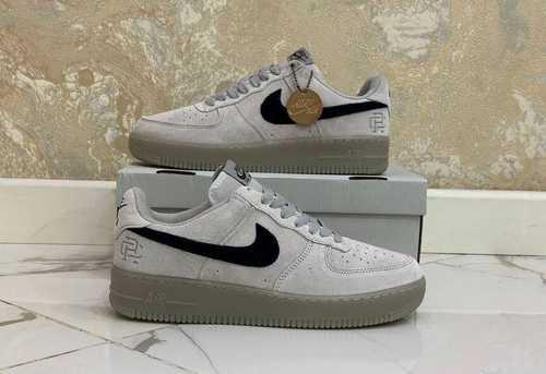 Кроссовки nike AIR force 1 LOW reigning champ grey