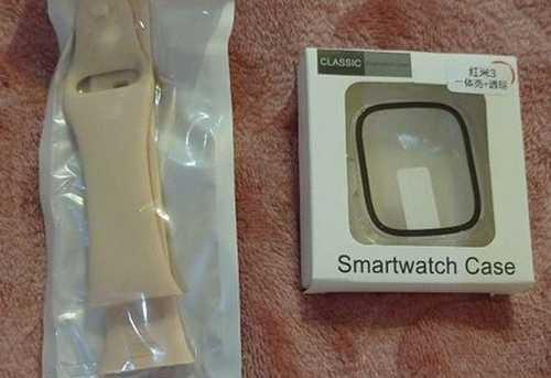 Силиконовый ремешок и бампер Redmi Watch 3