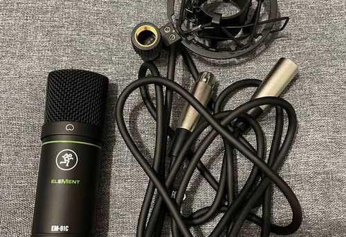 Студийный микрофон Mackie EM-91C (XLR)